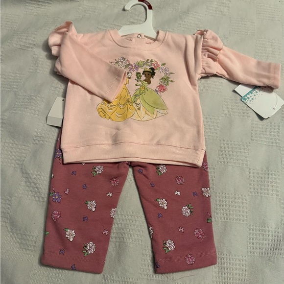Disney | Matching Sets | Disney Pink Princess Kids Matching Set | Poshmark